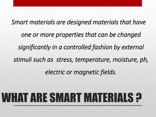 Seminar on shape memory alloys | PPT