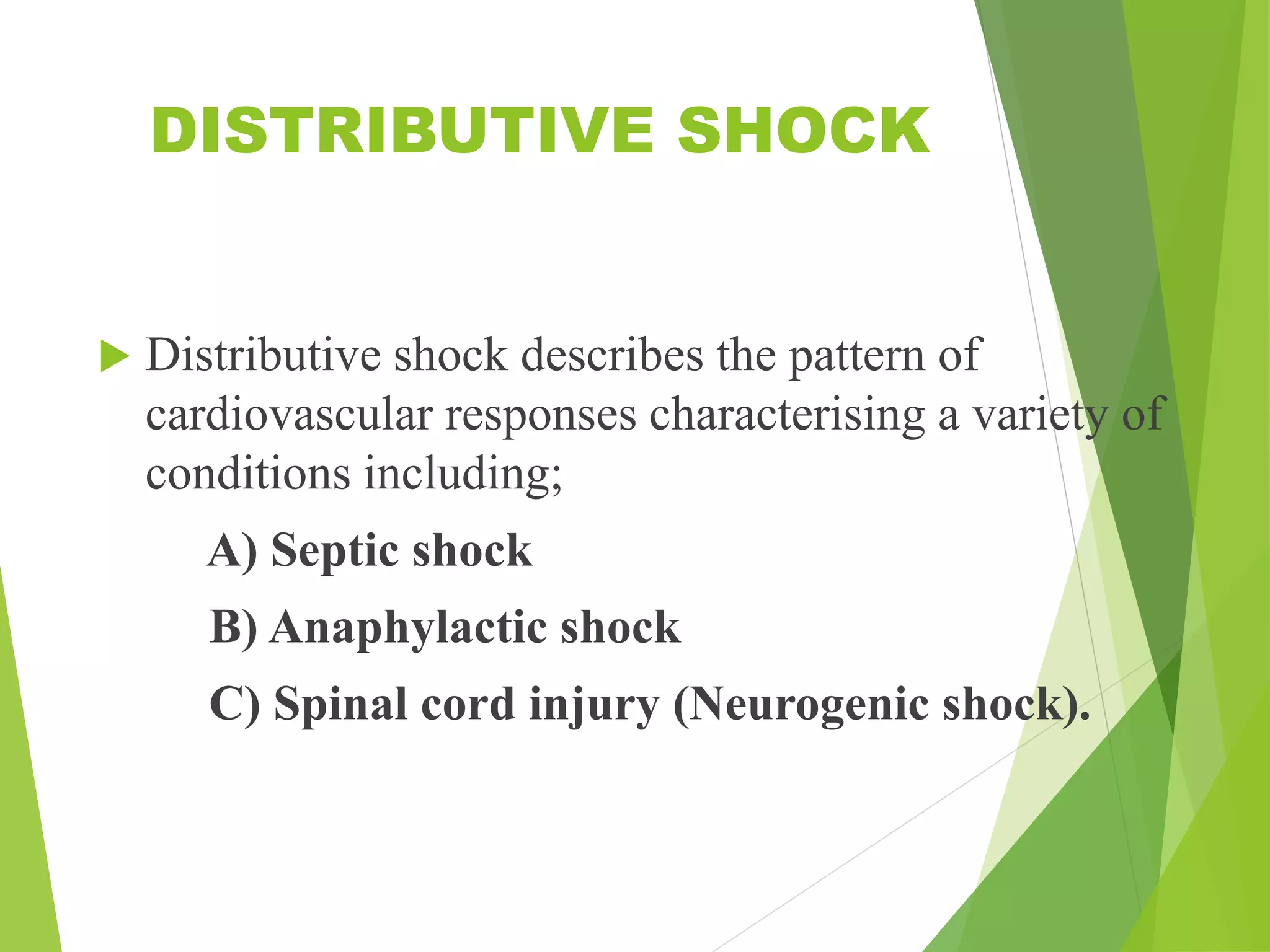 MANAGEMENT OF SHOCK | PPTX