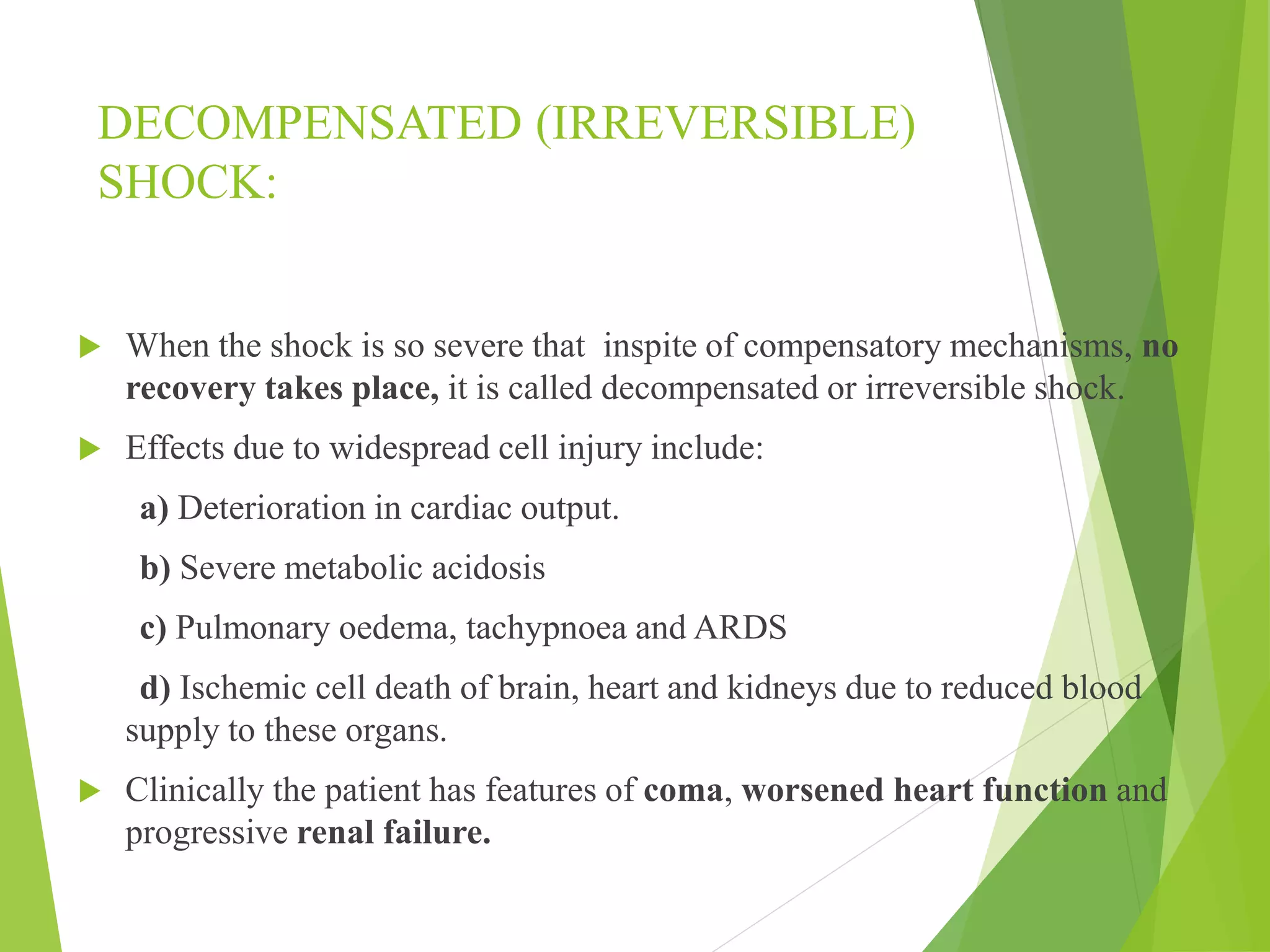 MANAGEMENT OF SHOCK | PPTX