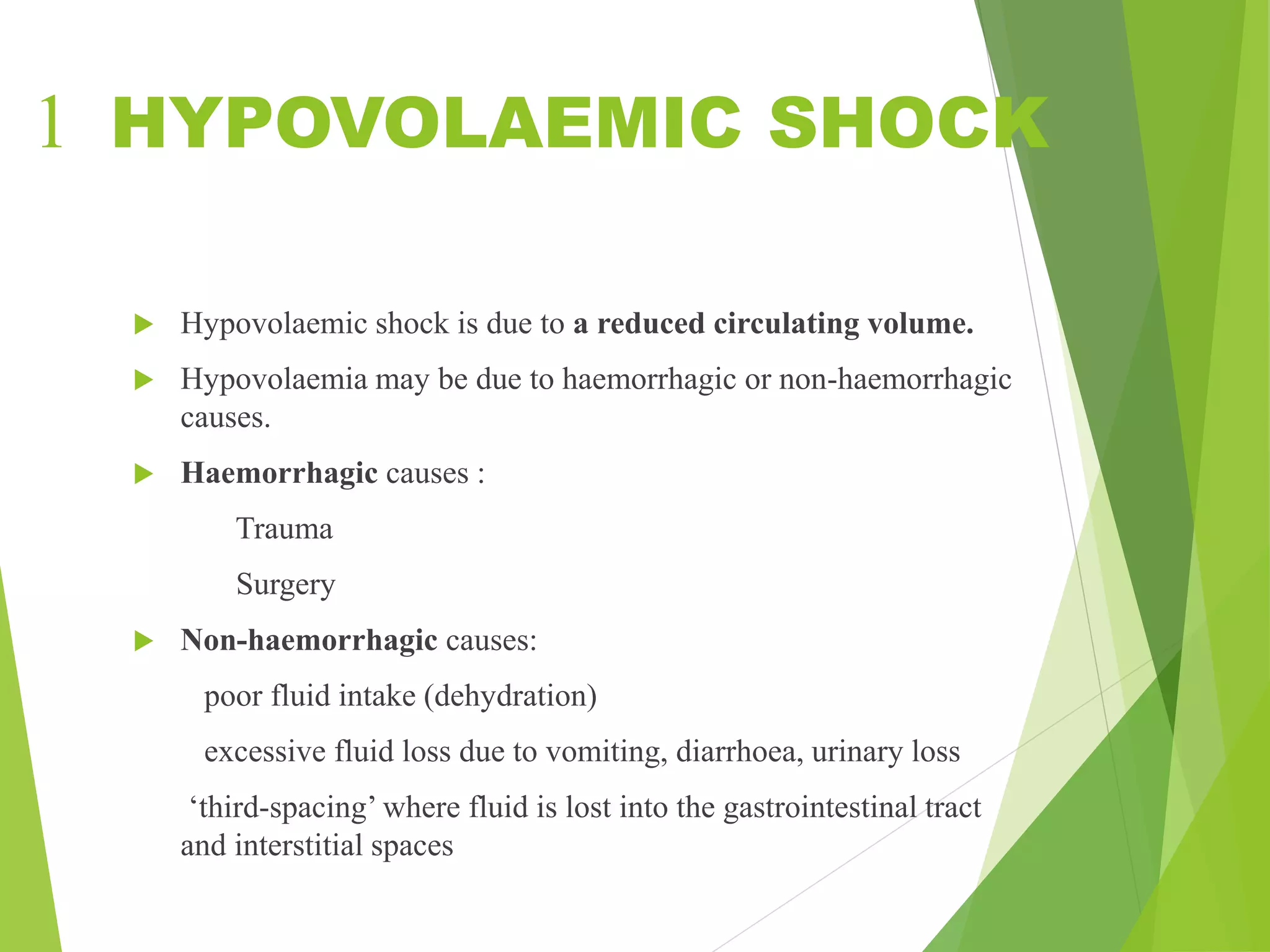MANAGEMENT OF SHOCK | PPTX