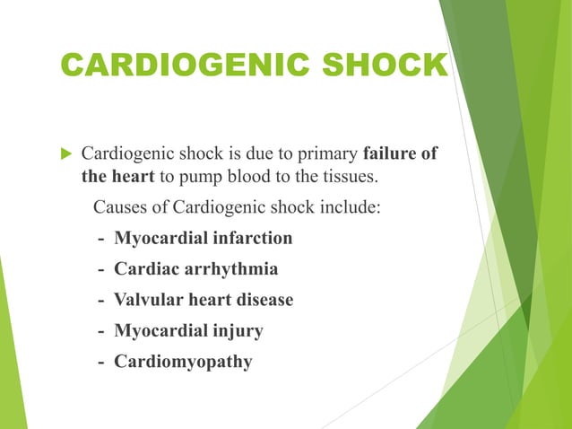 MANAGEMENT OF SHOCK | PPTX | Heart and Cardiovascular Diseases ...