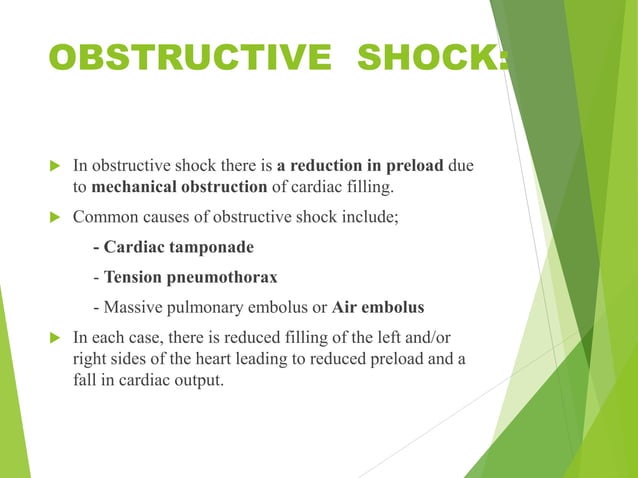 MANAGEMENT OF SHOCK | PPTX | Heart and Cardiovascular Diseases ...