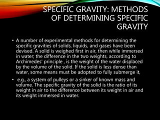 Glimpse on Specific Gravity , Hardness, Tenacity ,Porosity, Fisibility ...