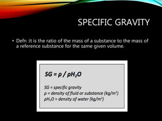 Glimpse on Specific Gravity , Hardness, Tenacity ,Porosity, Fisibility ...