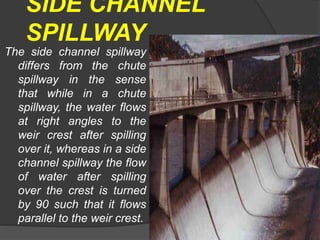 Seminar on spillway by Mr. Yash Upadhyay | PPTX
