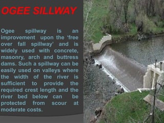 Seminar on spillway by Mr. Yash Upadhyay | PPTX | Water Services | Home ...