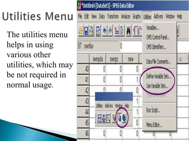 Statistical Package for Social Science (SPSS) | PPTX | Operating Systems | Computer Software and ...
