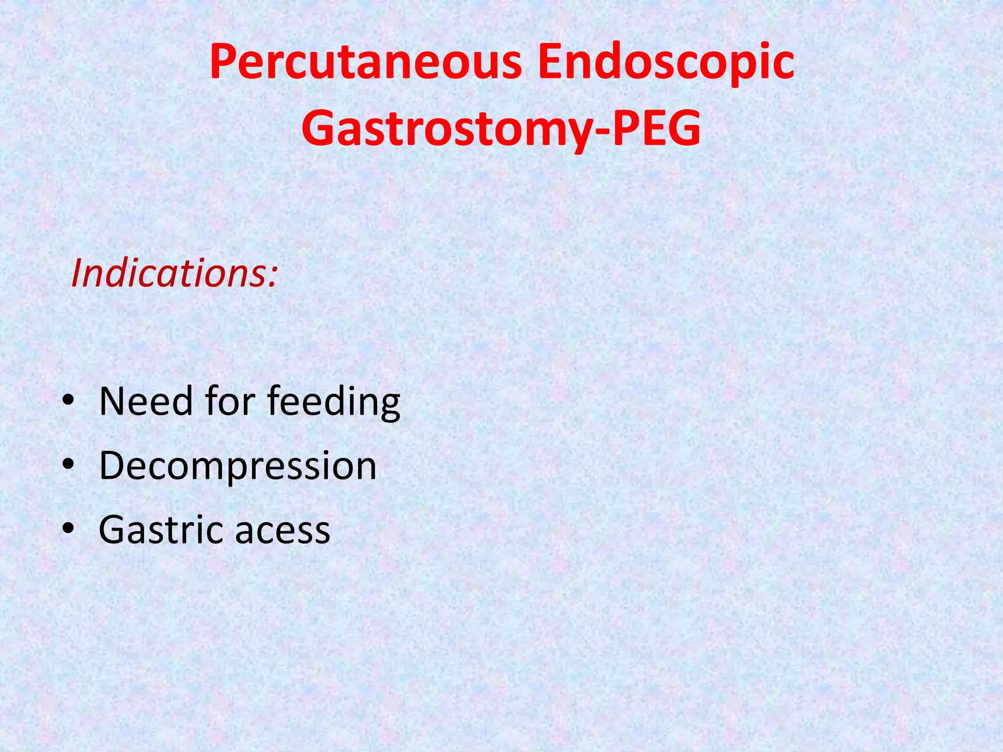 Seminar on stamm, janeway & PE gastrostomy | PPTX