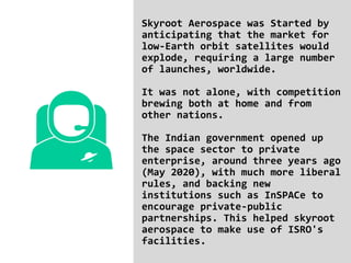 SKYROOT AEROSPACE - A successful startup in India.pptx