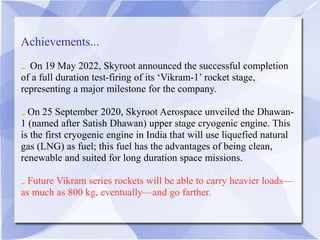 SKYROOT AEROSPACE - A successful startup in India.pptx