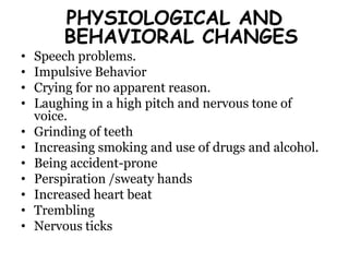 Seminar on stress and its management premnath r | PPTX