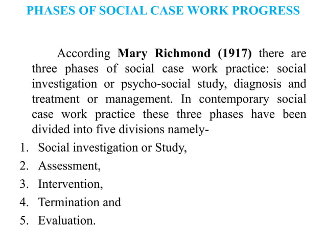 Social Work Methods and Areas | PPTX | Education