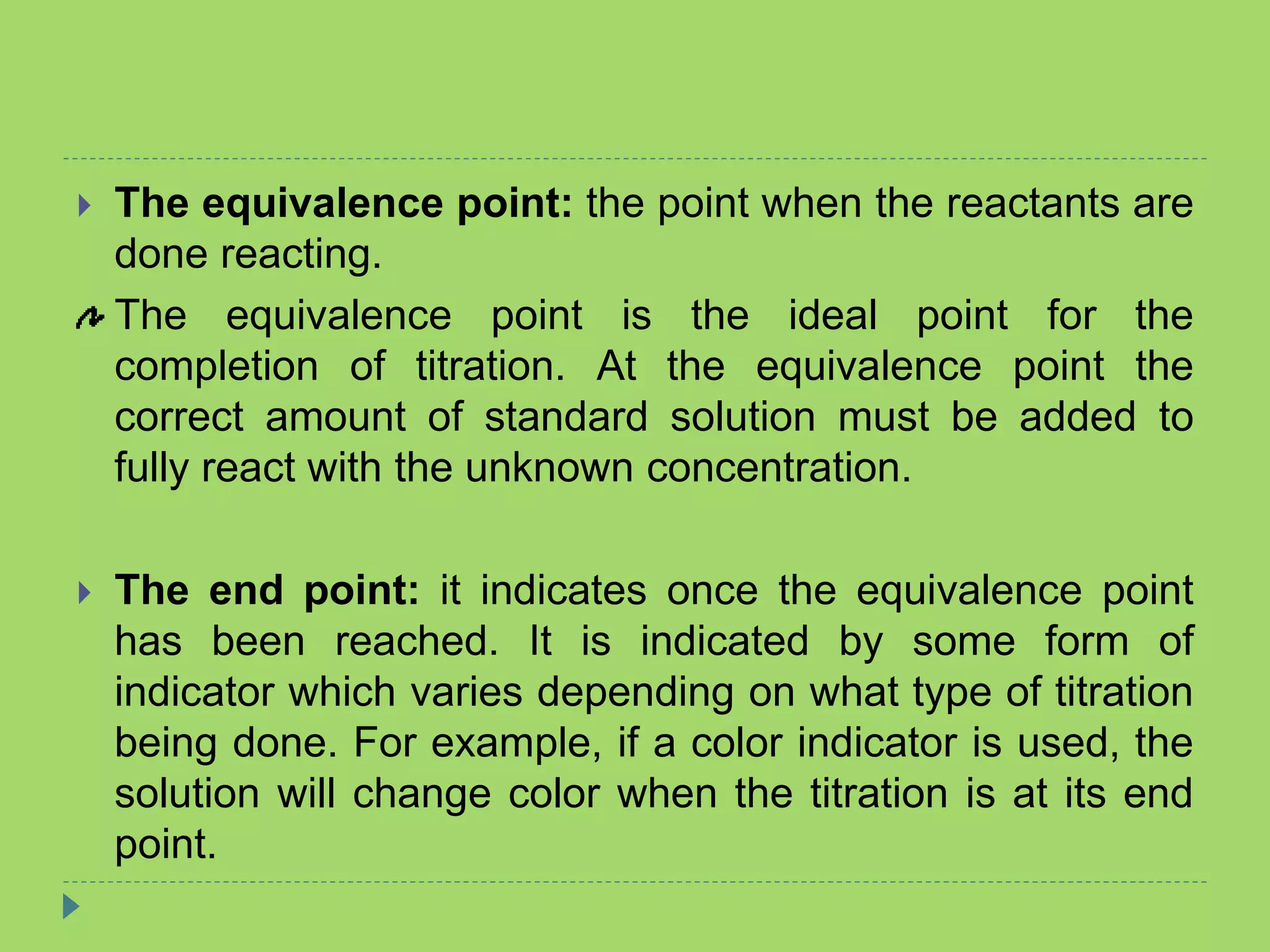 Titration - principle, working and application | PPTX
