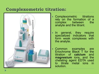 Titration - principle, working and application | PPTX