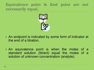 Titration - principle, working and application | PPTX