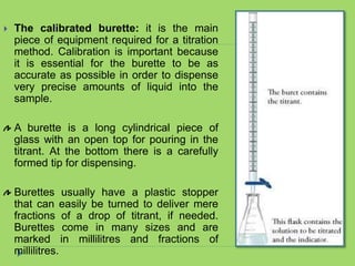 Titration - principle, working and application | PPTX