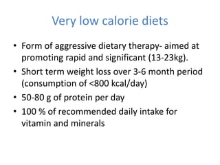Seminar on treatment of obesity | PPT
