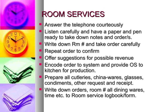 Seminar on Waitering | PPT