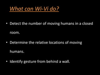 Seminar on wi vi | PPTX
