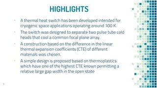 Cryogenic application | PPTX