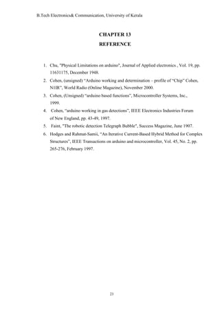ARDUINO BASED GAS LEAKAGE REPORT FULL | PDF