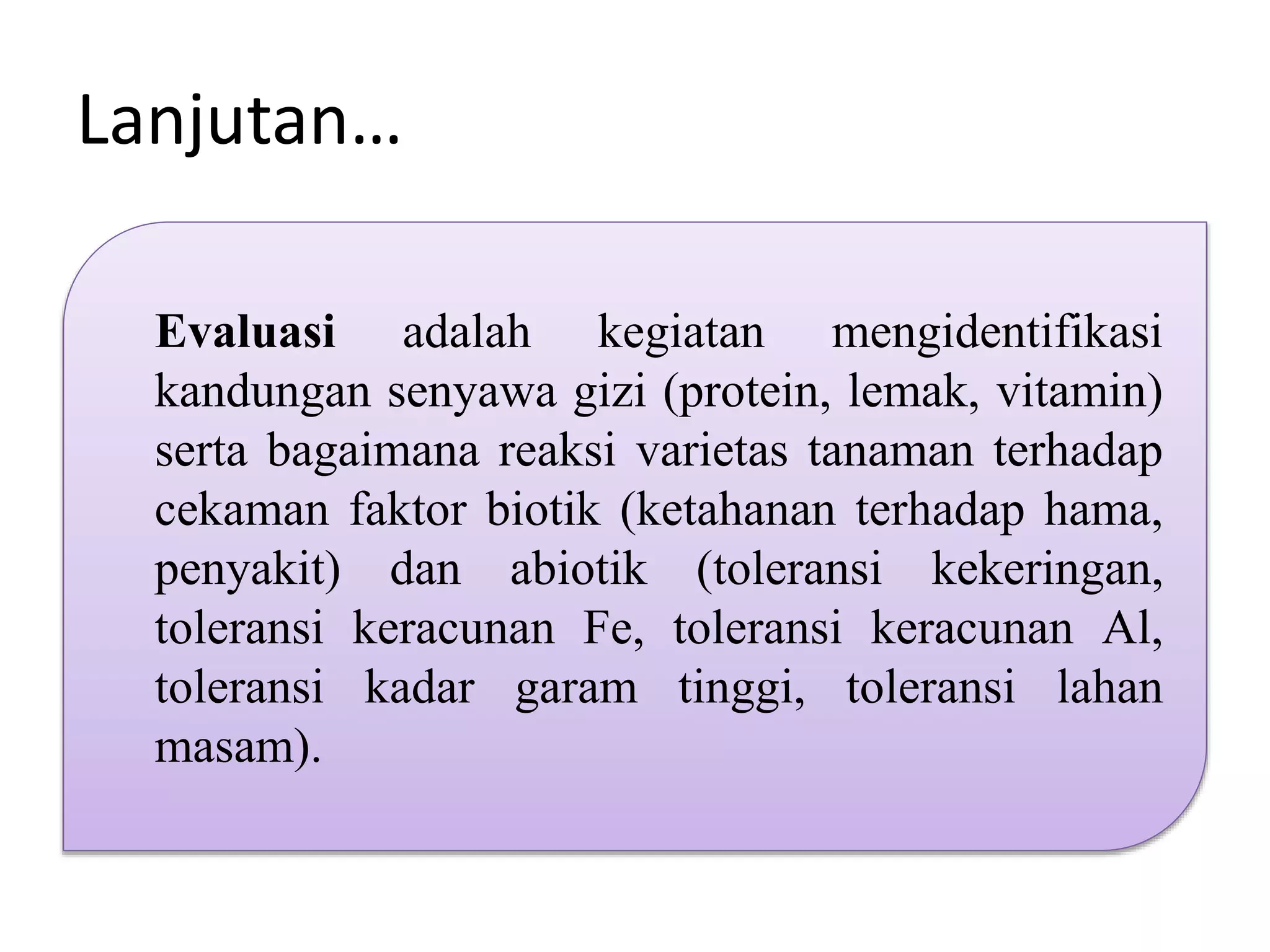 konservasi plasma nutfah | PPTX