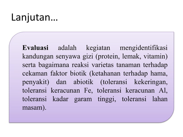 konservasi plasma nutfah | PPTX