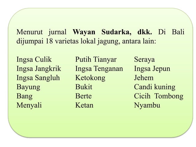 konservasi plasma nutfah | PPTX