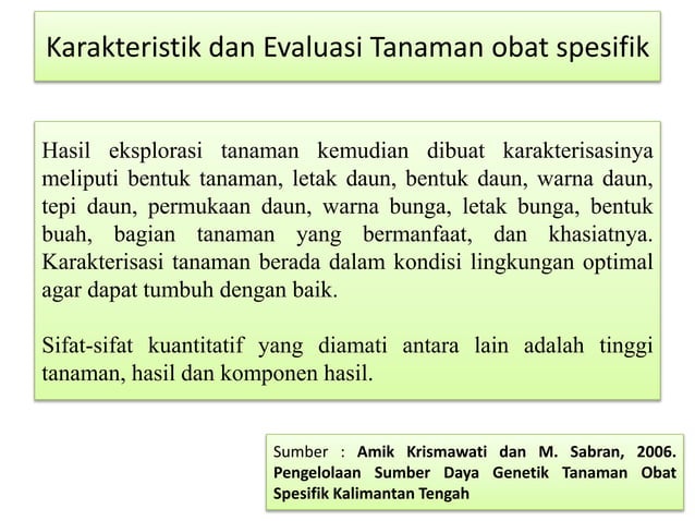 konservasi plasma nutfah | PPTX