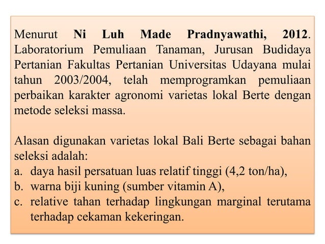konservasi plasma nutfah | PPTX