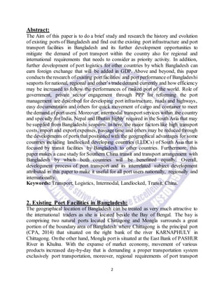 Report written about the Presentation on the Evolution and Role of ...