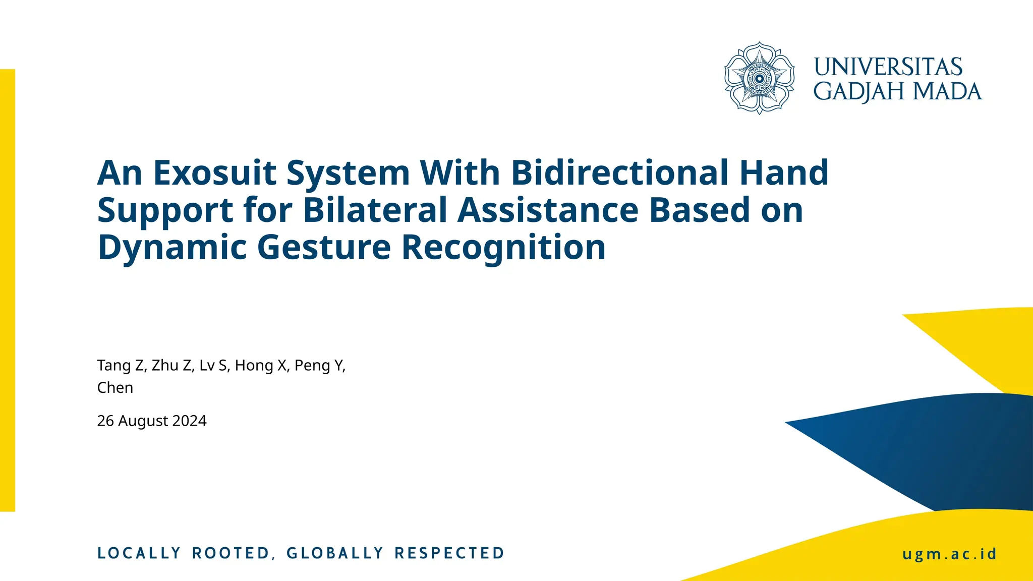 Review Paper "An Exosuit System With Bidirectional Hand Support for ...