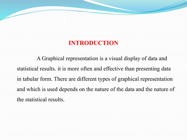 Graphical Representation of data | PPTX | Science