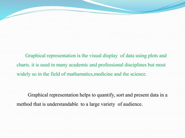 Graphical Representation of data | PPTX | Science