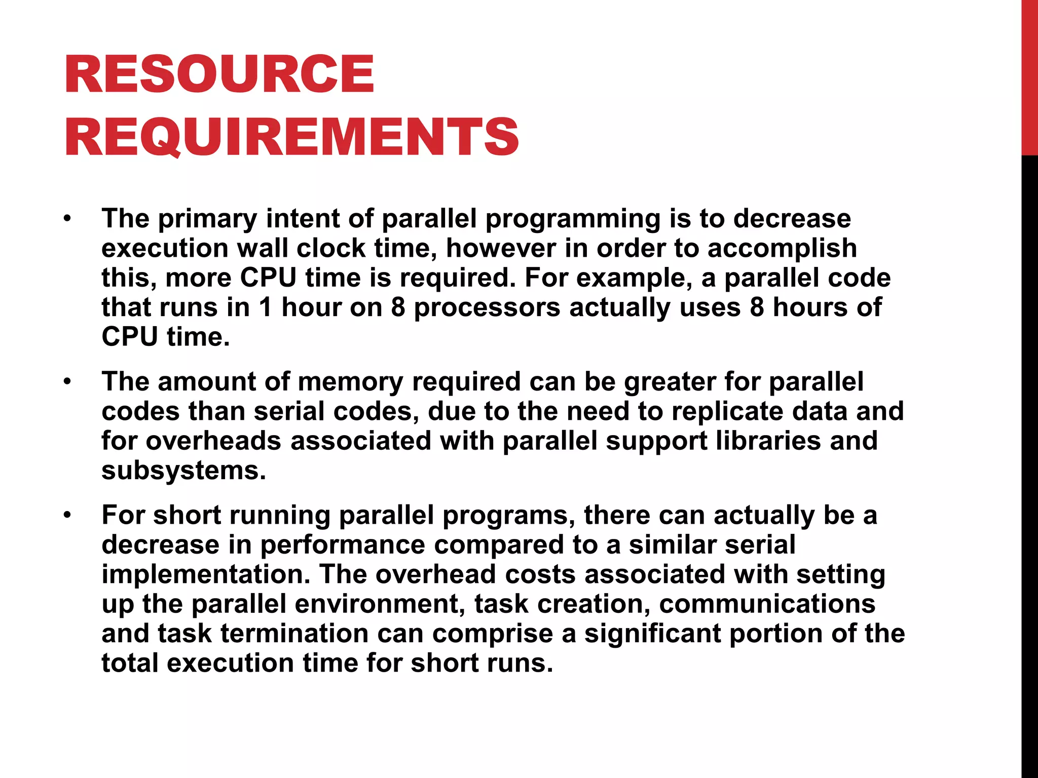 Parallel Algorithms Advantages and Disadvantages | PPTX