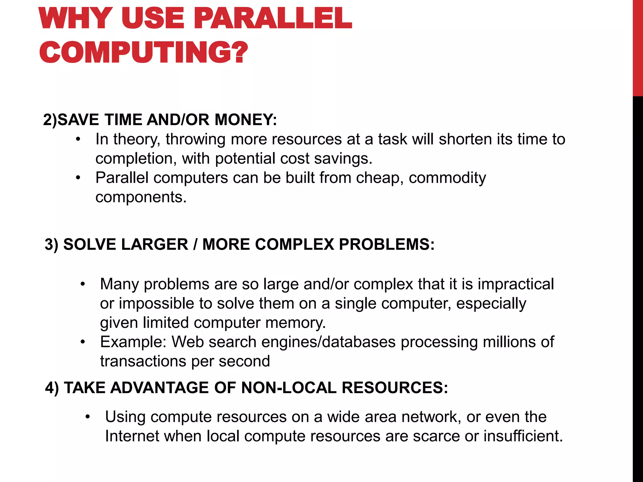 Parallel Algorithms Advantages and Disadvantages | PPTX