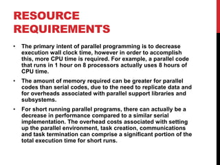 Parallel Algorithms Advantages and Disadvantages | PPT