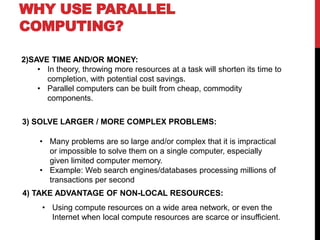 Parallel Algorithms Advantages and Disadvantages | PPTX