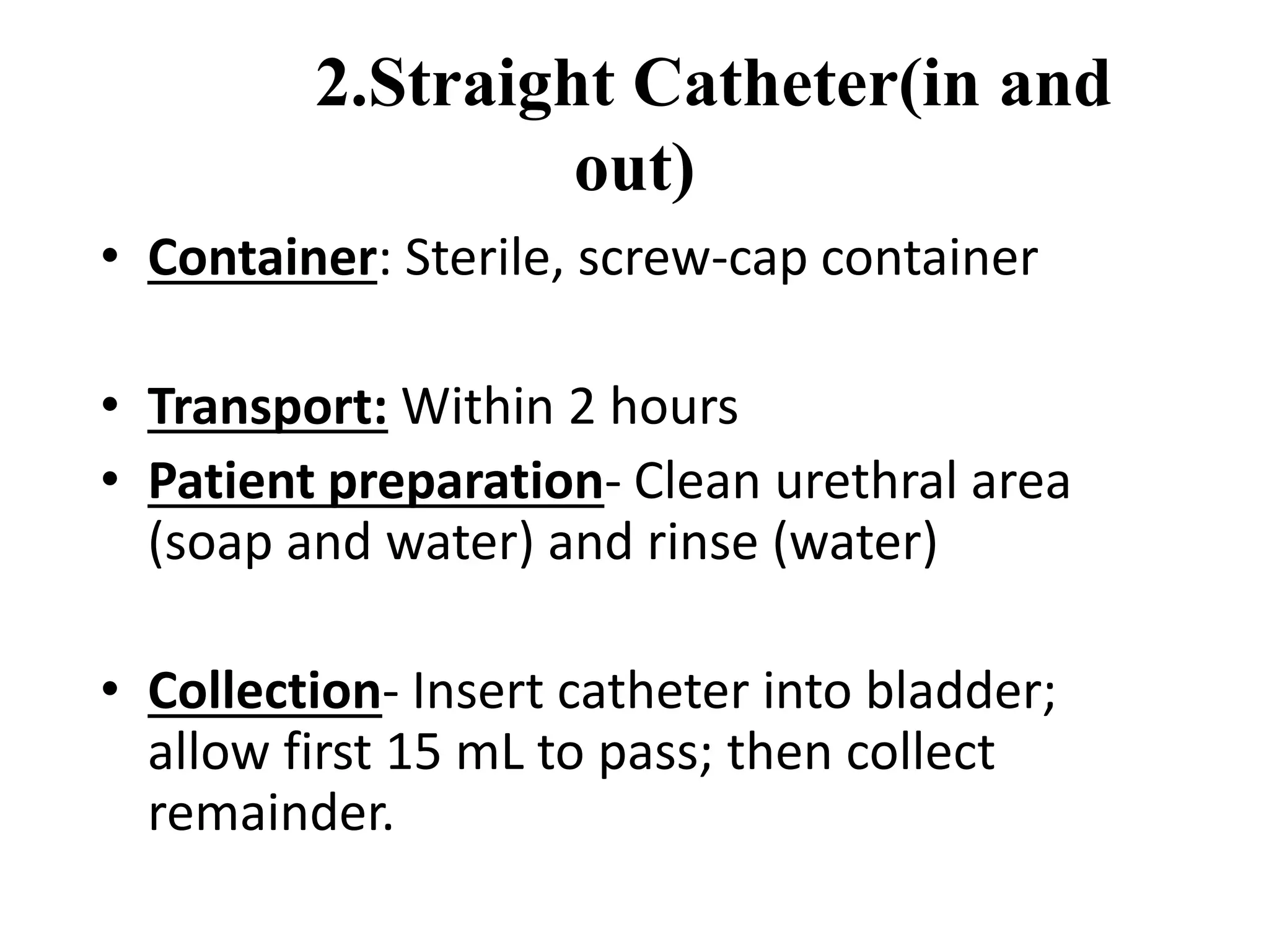 samplecollection and transport of sample | PPTX
