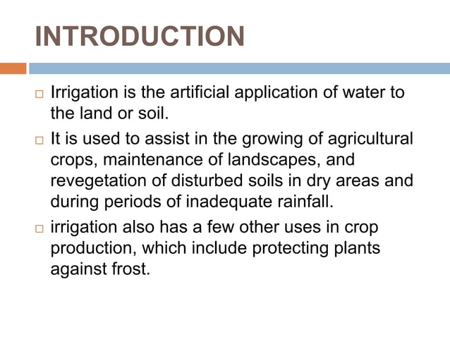 automated irrigation.pptx | Free Download