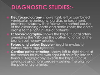 Seminar congenital cardiac disorders (pda,TA and AP Window) | PPT