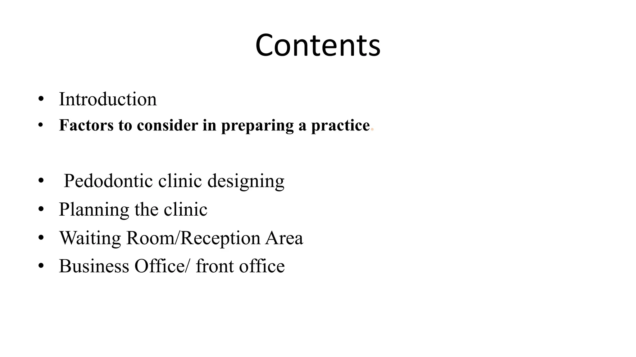 Seminar pedodontic dental set up | PPTX