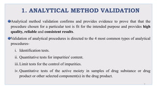 Pharmaceutical Validation: Role in Phamaceutical Industry | PPTX