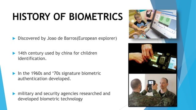 Biometrics technology | PPTX | Technology & Computing