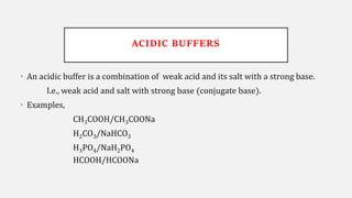 ph and buffers | PPTX