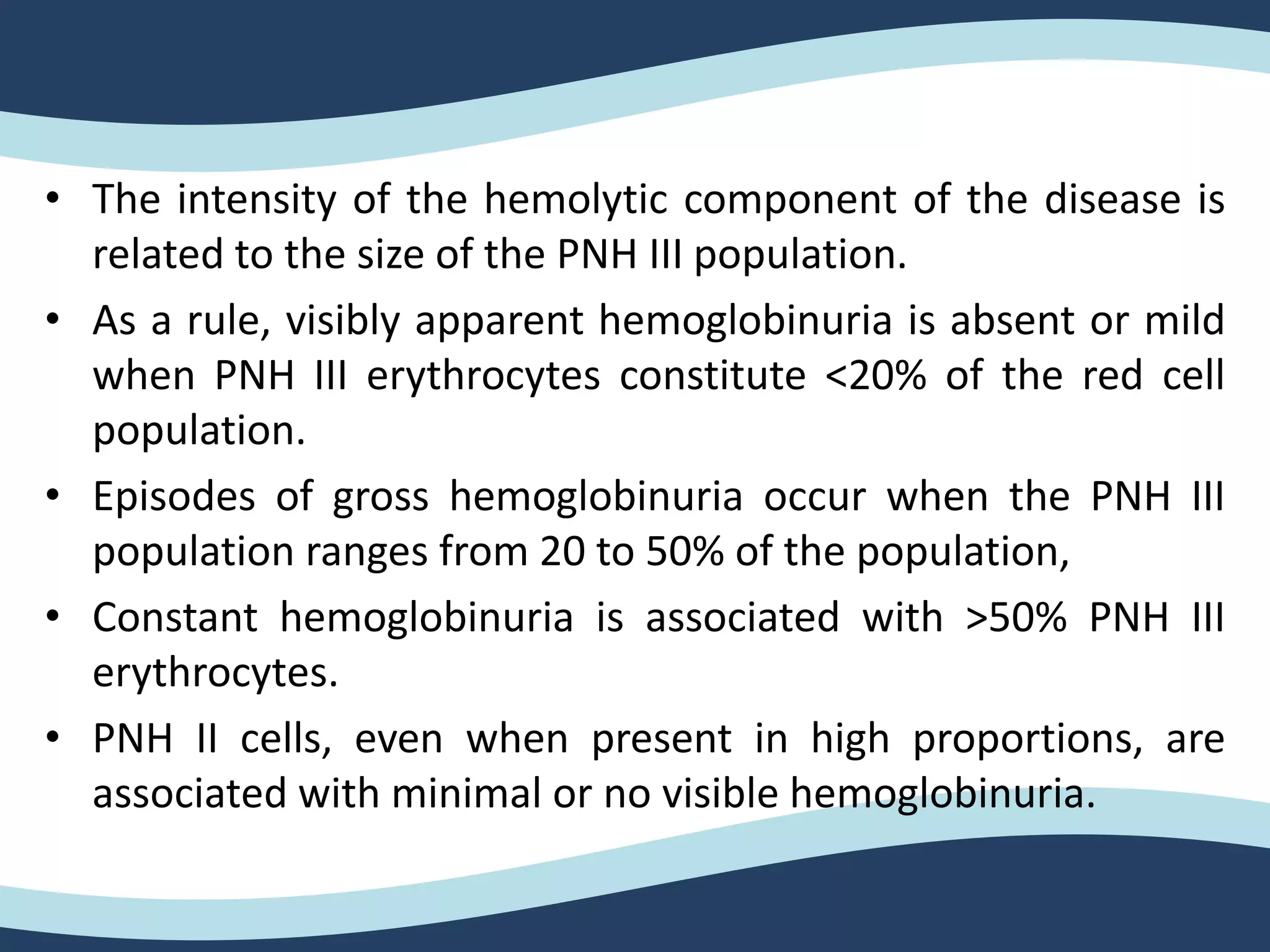 Paroxysmal nocturnal hematuria | PPTX