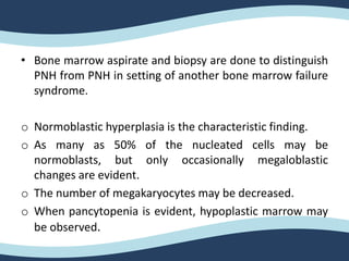 Paroxysmal nocturnal hematuria | PPTX