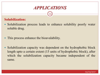 Seminar polymeric micelles | PPTX