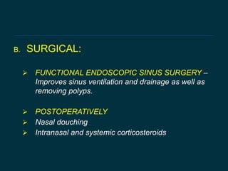 Nasal Polyps | PPTX