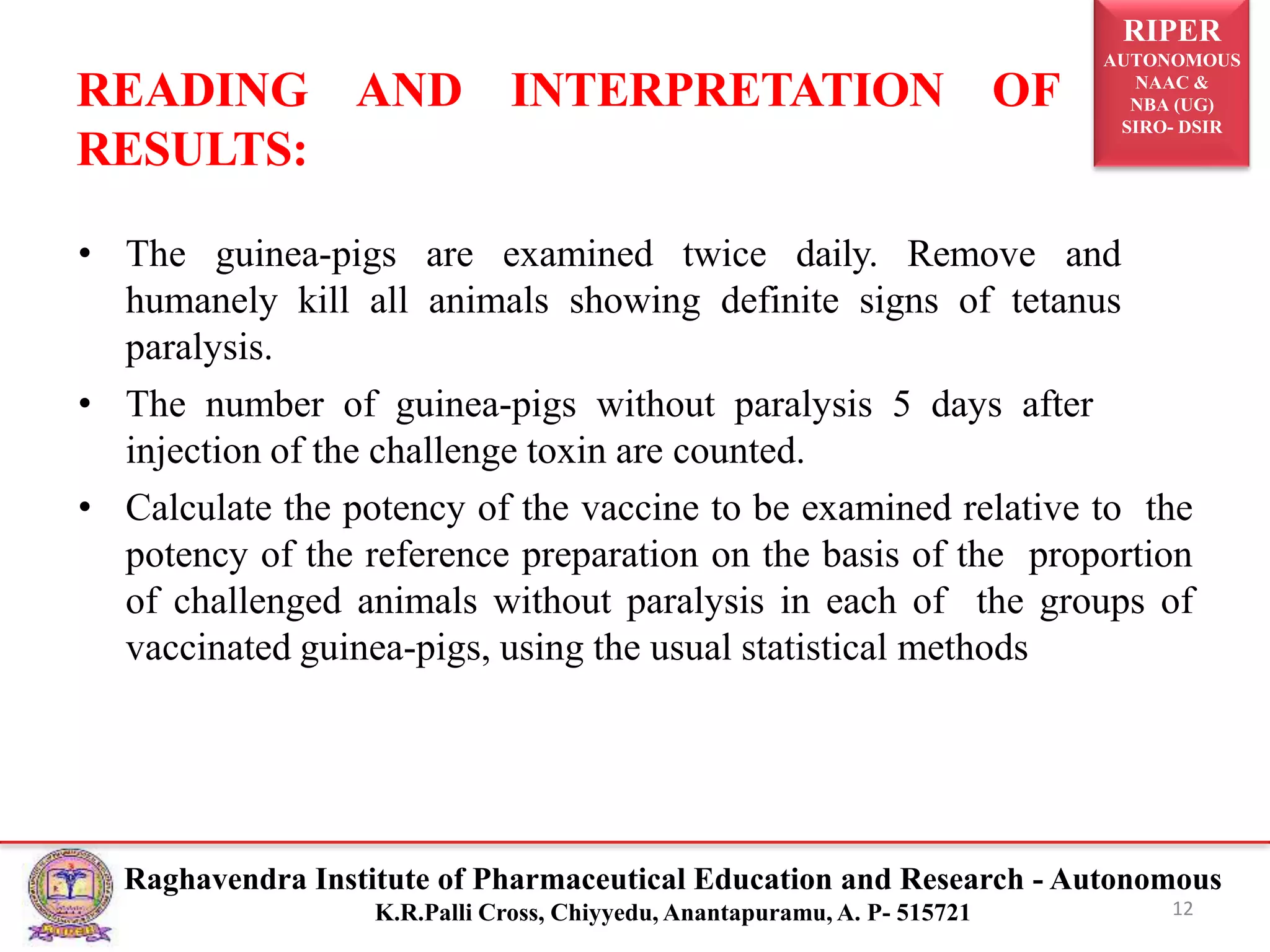 Absorbed Tatanus Vaccine | PPTX
